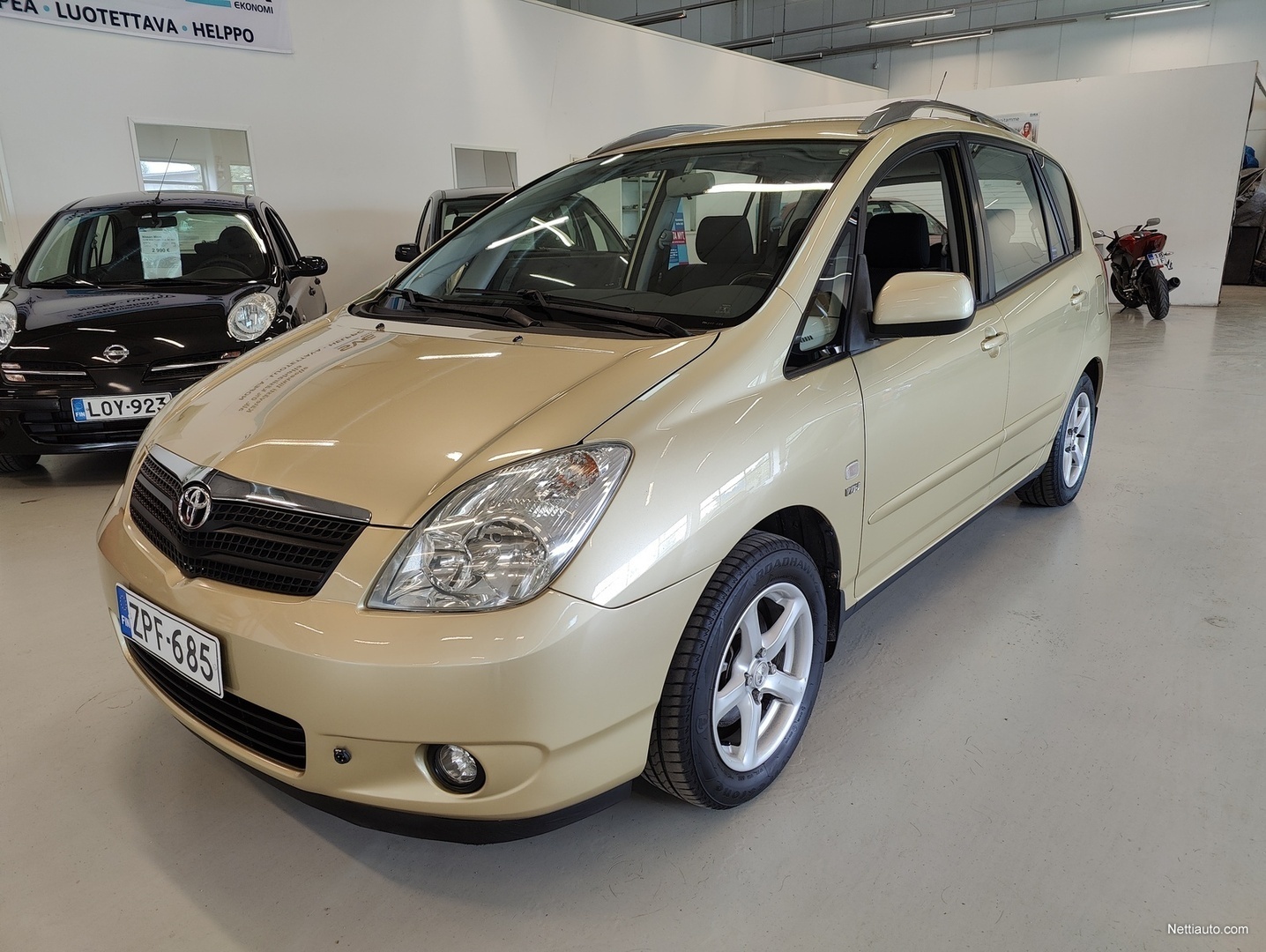 Toyota Corolla Verso 1,8 VVT-i Linea Sol Tila-auto 2003 - Vaihtoauto ...