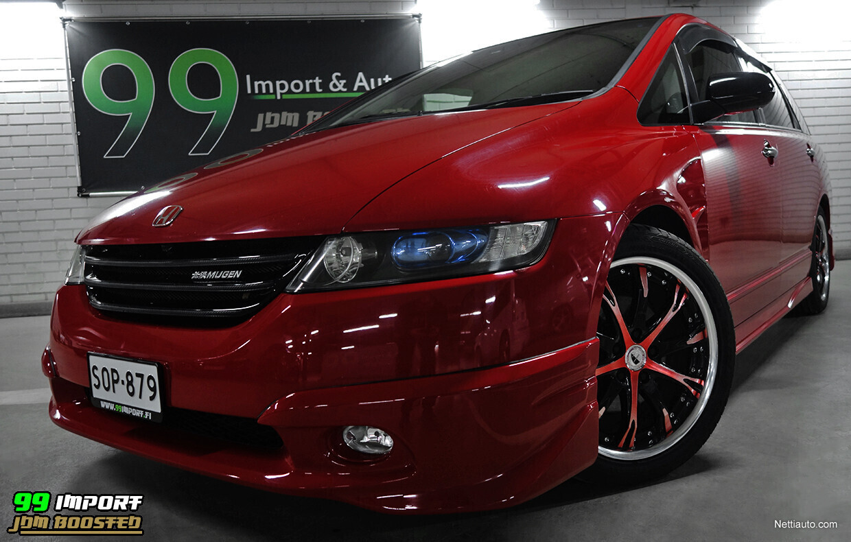 Honda Odyssey 200hv / RB1 Absolute / Tyylikästä ja tehokasta JDM-tilaa 7 hengelle (Mugen/Work ...
