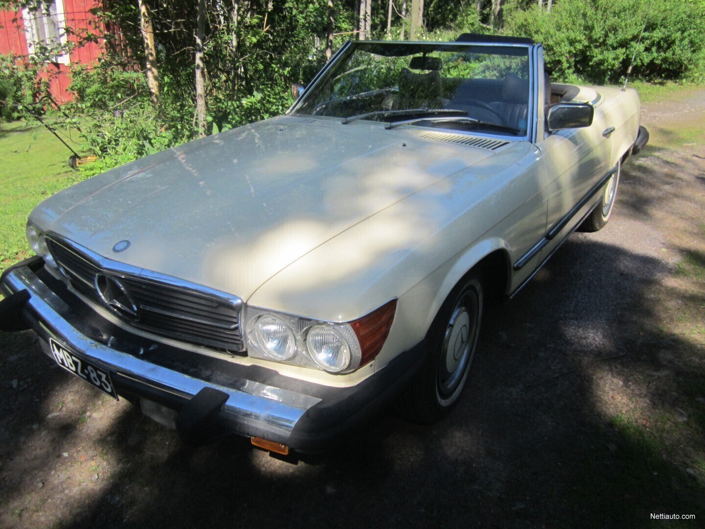 Mercedes-Benz SL 380 sl avo museorekisterissä Avoauto 1981 - Vaihtoauto ...