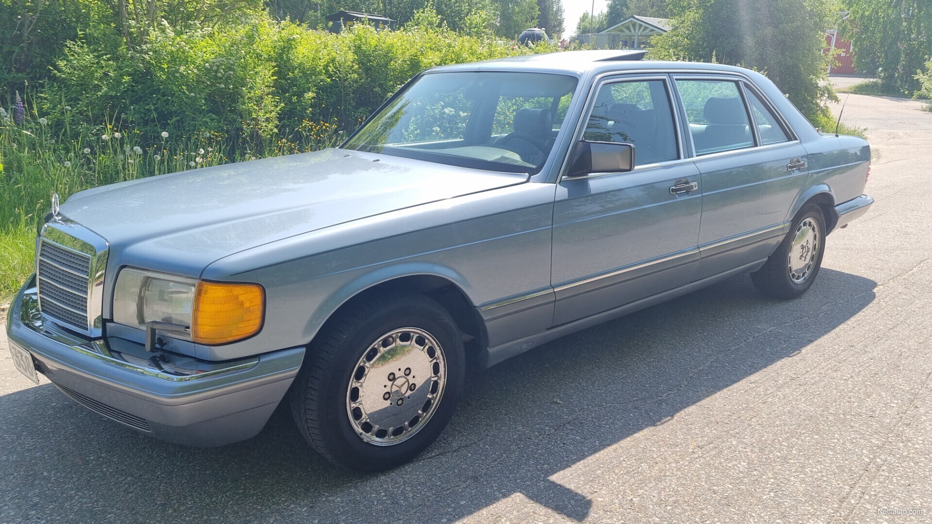 Mercedes-Benz SEL 420 SEL Museorekisterissä Porrasperä 1985 ...