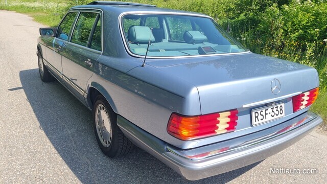 Mercedes-Benz SEL 420 SEL Museorekisterissä Porrasperä 1985 ...