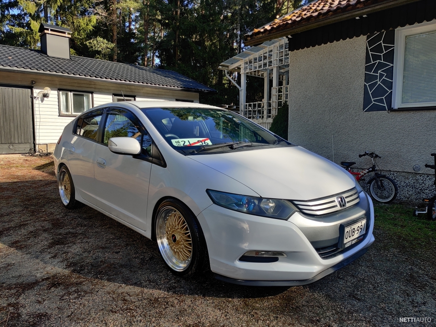 Honda Insight JDM Hybrid Viistoperä 2009 - Vaihtoauto - Nettiauto