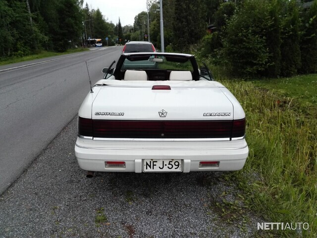 Chrysler Le Baron Cabrio 2.5 Tbo Avoauto 1989 - Vaihtoauto - Nettiauto Chrysler Le Baron Cabrio 2.5 Tbo Avoauto 1989 - Vaihtoauto - Nettiauto