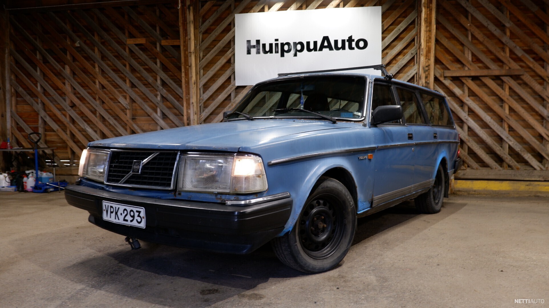 Volvo 240 Dsl 2.4 5d * Deeku D24 2+3 pakettiauto * Farmari 1986 ...