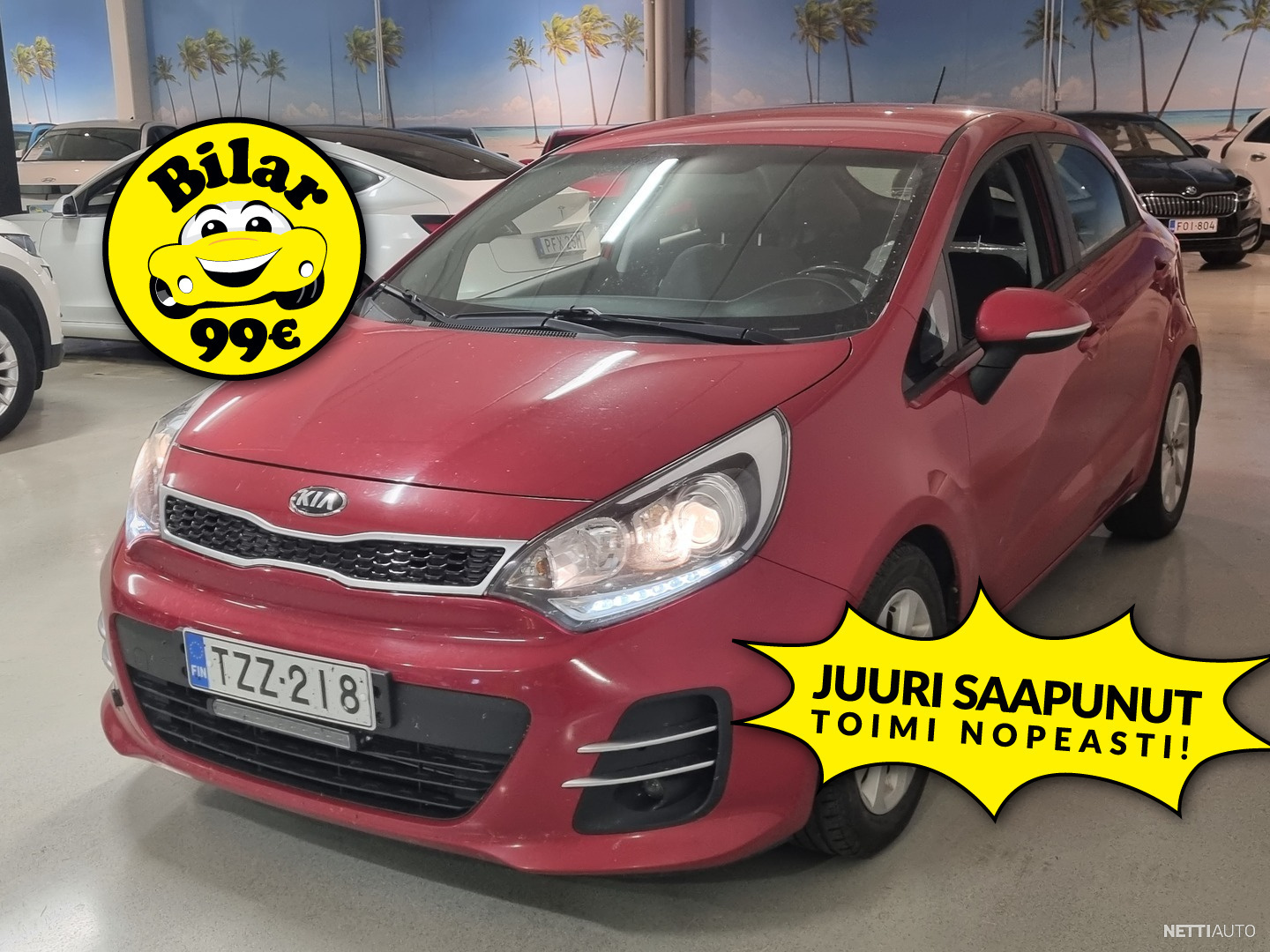 Kia Rio 1,4 ISG EX 5D EcoDynamics *1.Om Suomi-auto / Hyvät renkaat / Lohkolämmitin ...