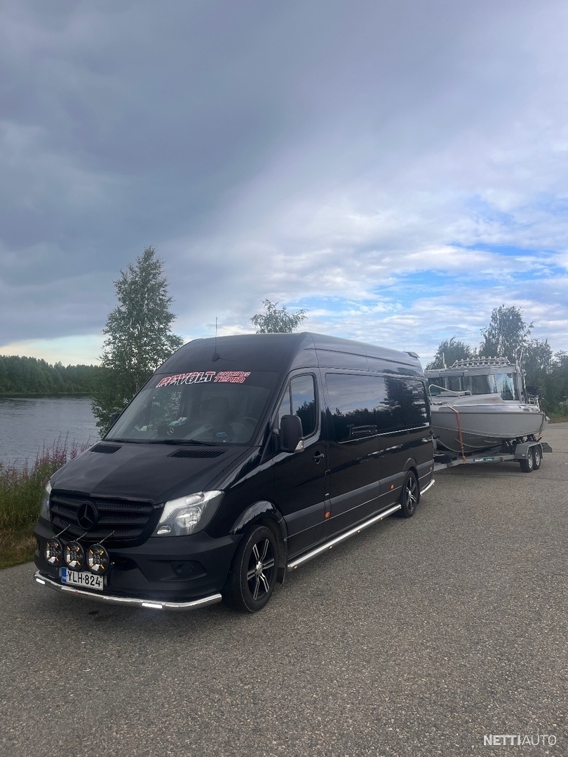 Mercedes-Benz Sprinter 316CDI-3,5/32K normaali A1 A BE Jatko-ohjaamo ...