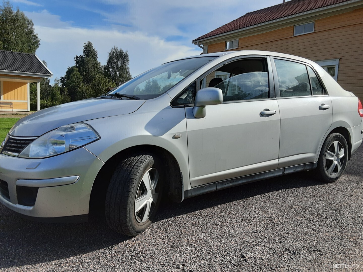 Nissan Tiida 1,8 Visia 6MT 4-ov. Vaihto käy Dieseliin Porrasperä 2009 - Vaihtoauto - Nettiauto