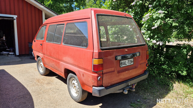 Toyota Liteace LITEACE KM36LV-JRSW-VAN/2100 Erillinen kuormatila 1986 ...