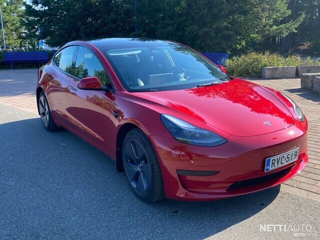 Tesla Model 3 SR, Ryzen, 60 kWh akku, siisti kuntoinen *Vaihto ...