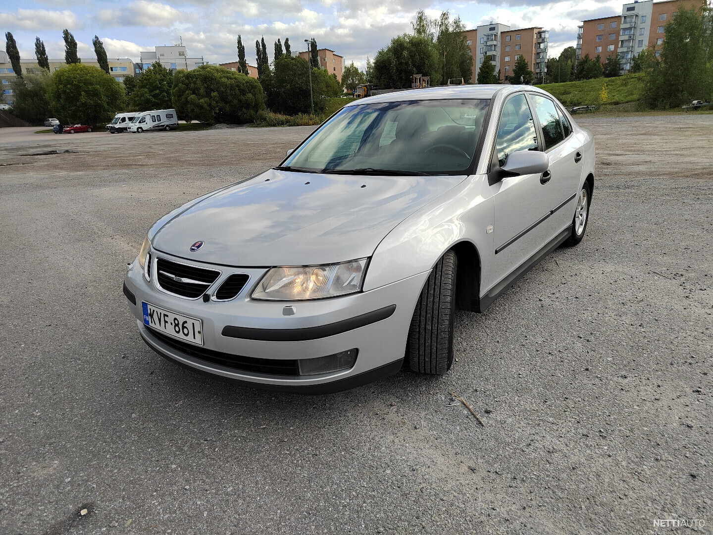 Saab 9-3 1.8t Linear Business Sport Sedan JUURI KATSASTETTU HUOMAUTUKSITTA Porrasperä 2006 ...