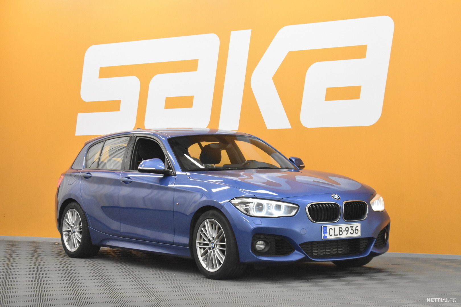 BMW 118 F20 Hatchback Business M Sport ** 1.om Suomi-auto / Merkkihuollettu / LED / Black panel ...