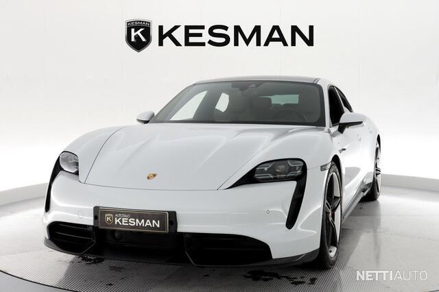 Porsche Taycan TURBO S 762 Hv .18 sport istuimet Panor.katto. Surround View pysakointikamera Mission E 21 vanteet Sedan 2020 Used vehicle Nettiauto