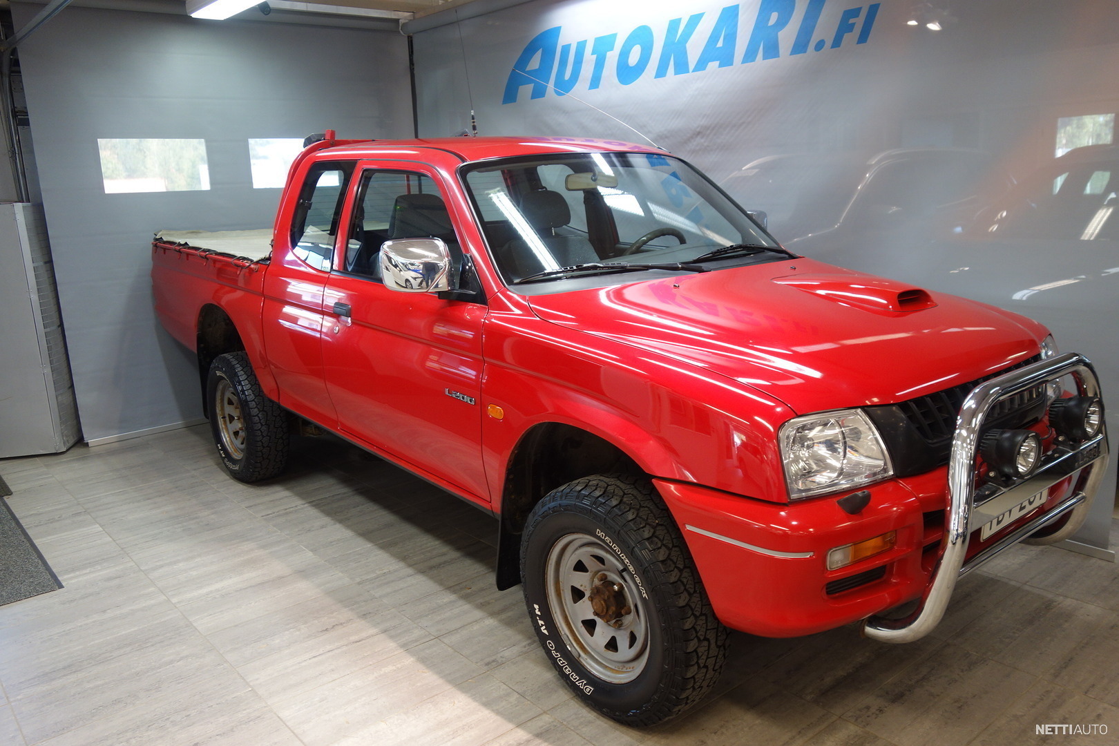 Mitsubishi L200 Club Cab 2,5 TD-IC 4WD 1 omistajalta! Avolava 1998 - Vaihtoauto - Nettiauto