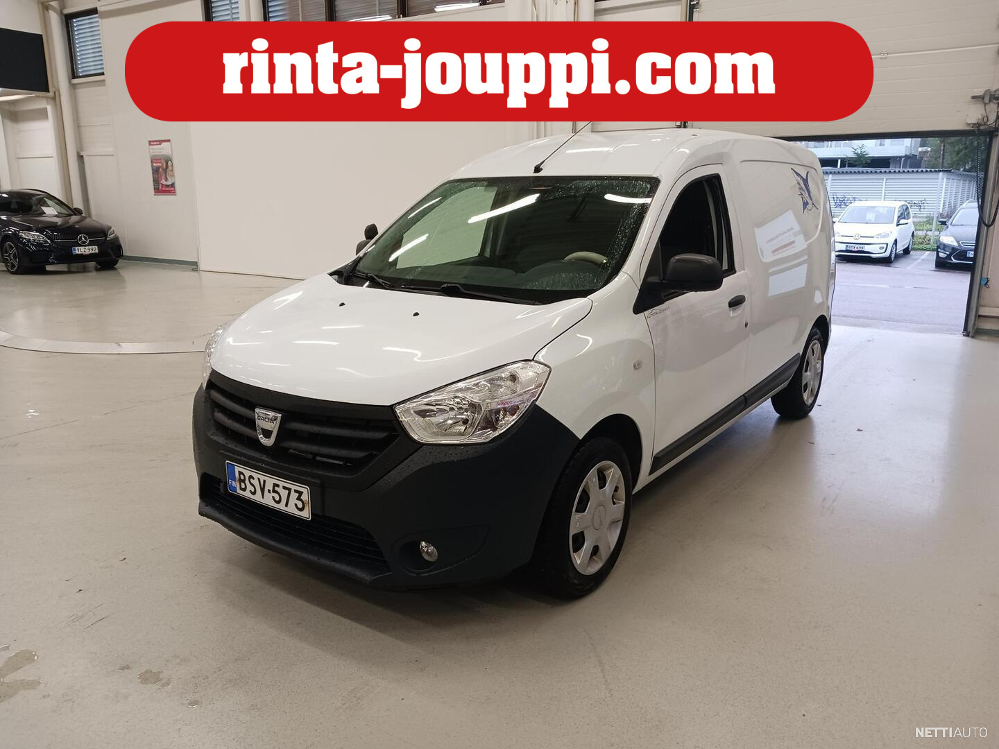 Dacia Dokker Van dCi 90 Ambiance 3,3m3 - Lohko sisähaaralla, Vetokoukku ...