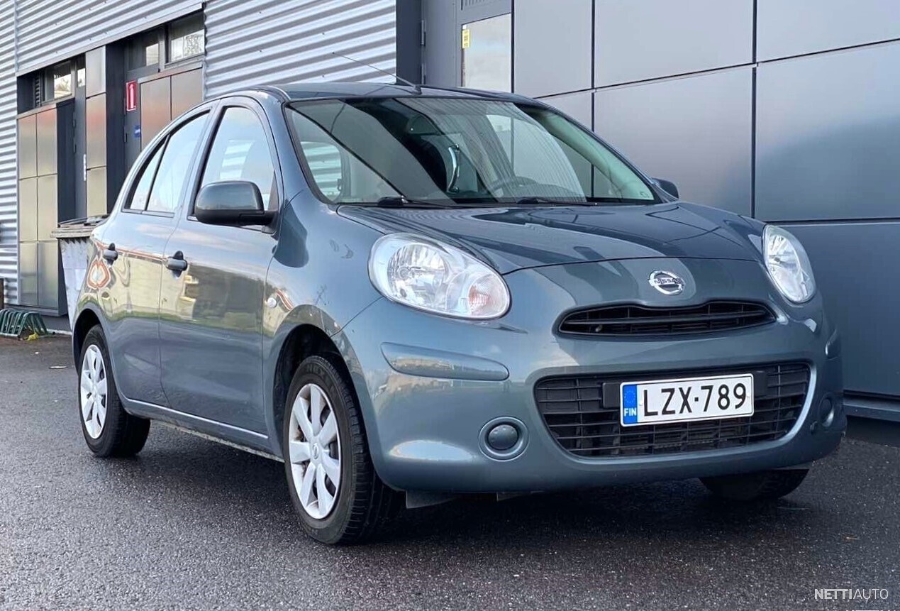 Nissan Micra 5d Visia 1,2 80 hp CVT Viistoperä 2012 - Vaihtoauto ...