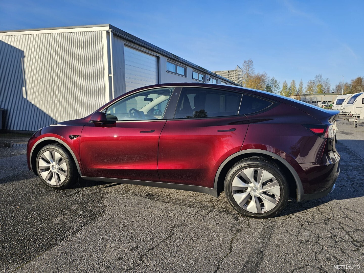 Tesla Model Y Midnight Cherry Red Long-Range Dual Motor AWD 6/2023 ...