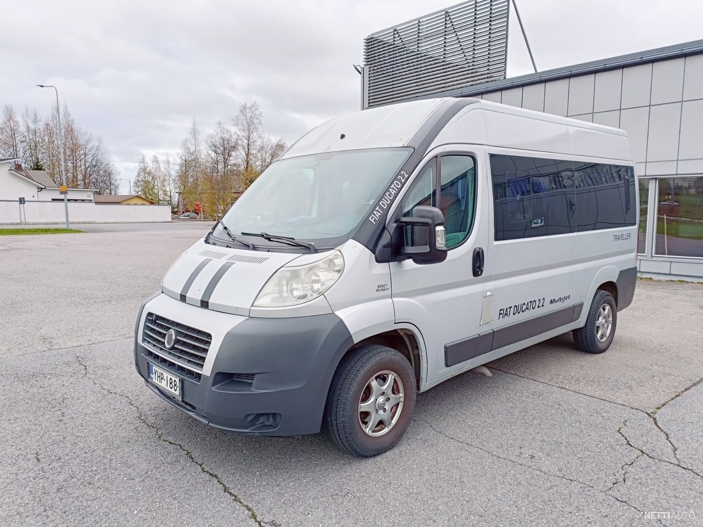 Fiat Ducato 11 2,3 Multijet (H2L2) 11,5 m3 , pa 9hlö matkailuauto! Tila-auto 2008 - Vaihtoauto ...