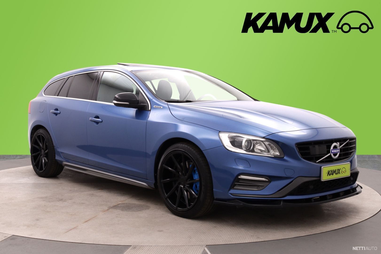 Volvo V60 D5 AWD Twin Engine R-Design aut / ACC / Muistipenkki / Blis ...