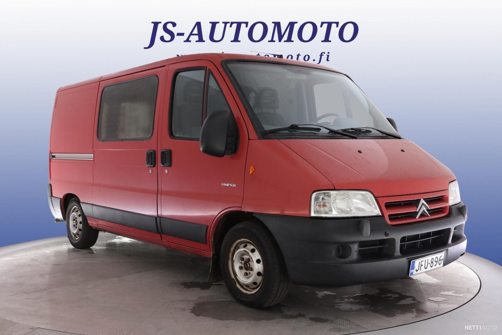 Citroen Jumper Fourgon 2.0HDI 62KW / Vetokoukku / 2x Renkaat / Vaihto ja rahoitus Lyhyt - Matala ...