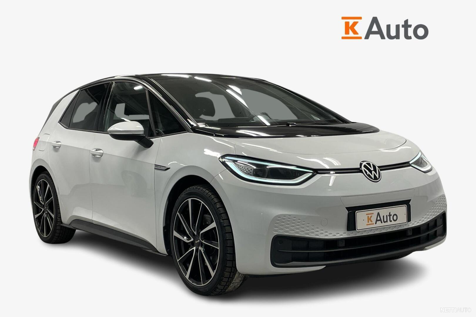 Volkswagen ID3 Pro S Tour 150 kW, akku 77 kWh, 4-paikkainen **ALV / IQ ...