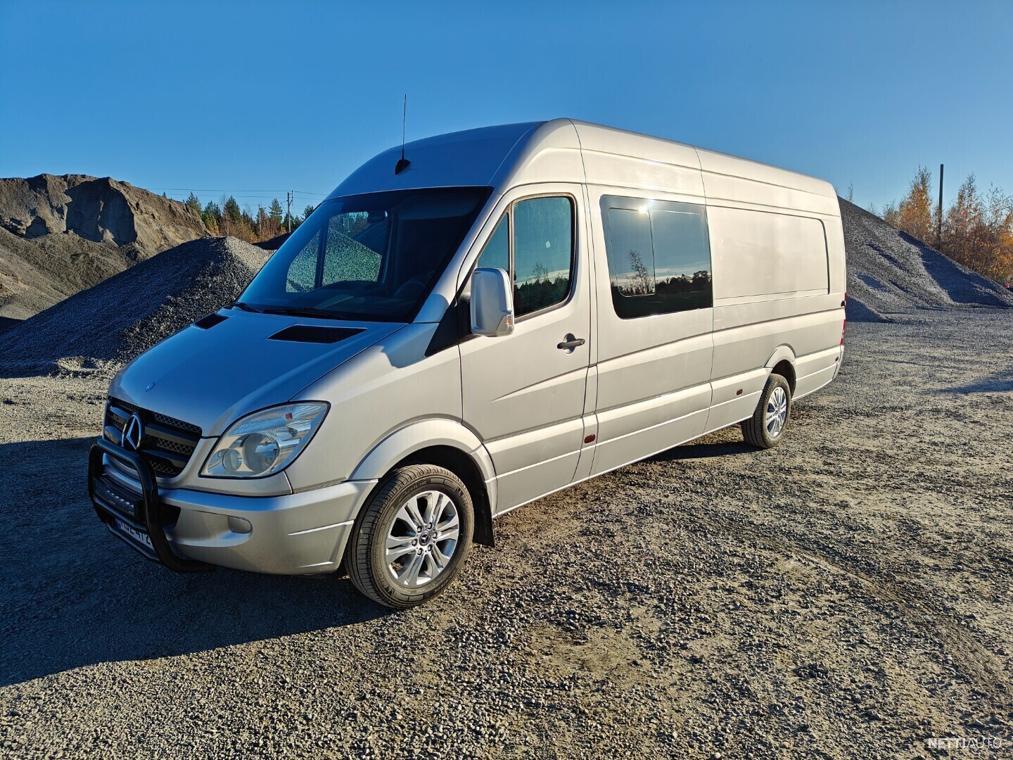 Mercedes-Benz Sprinter 318cdi 2+3 matkailuauto sis alv Jatko-ohjaamo ...