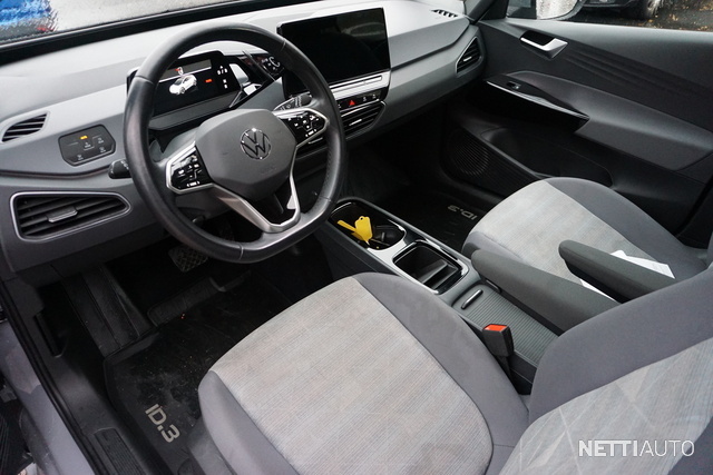 Volkswagen ID3 Pro Performance Life 150 kW, akku 58 kWh - 2 x renkaat ...