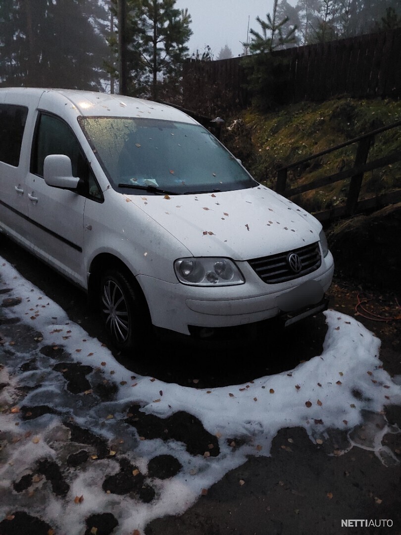 Volkswagen Caddy Maxi 1,9 TDI 77 kW DSG-autom. Life Tila-auto 2008 ...