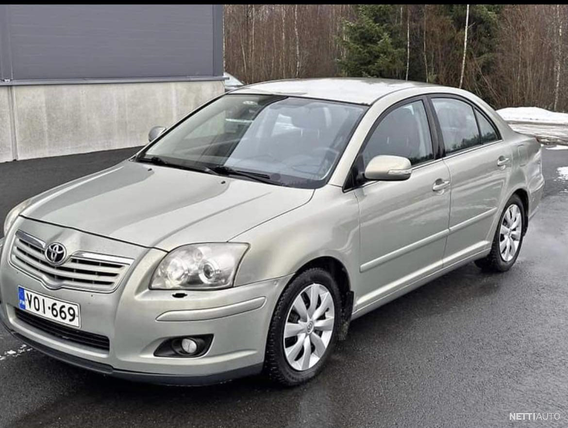 Toyota Avensis 4D4 6 vaihteisto Porrasperä 2007 - Vaihtoauto - Nettiauto