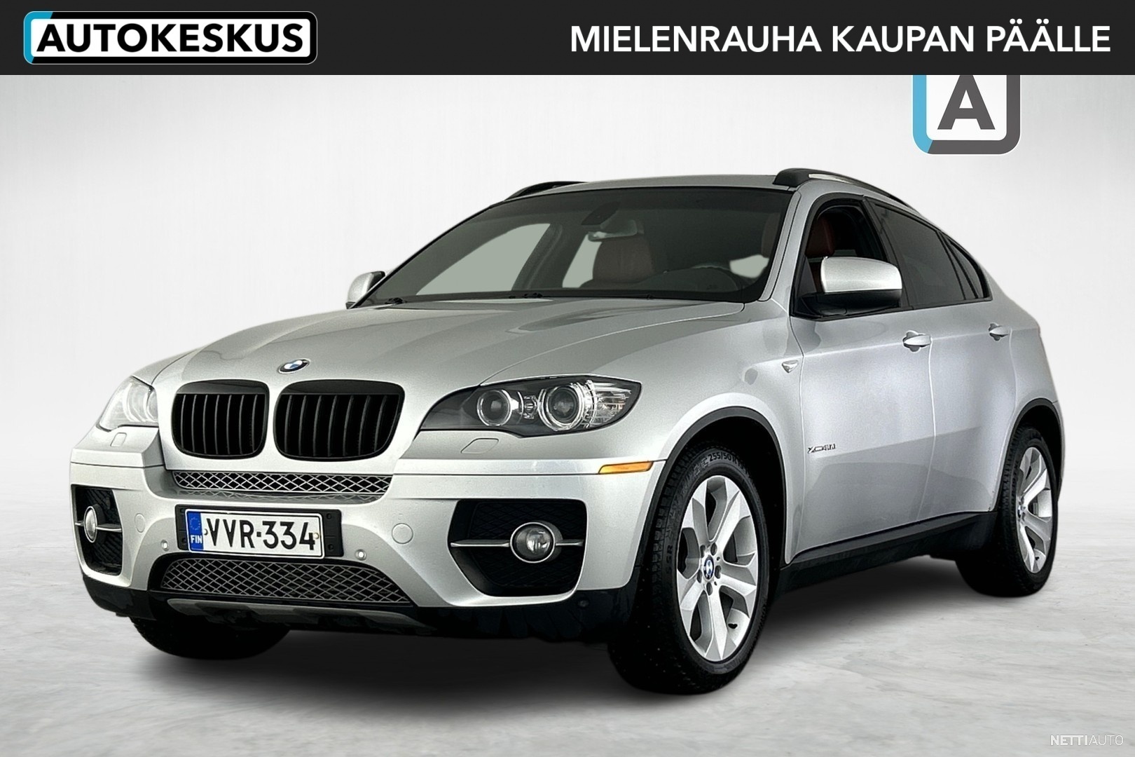 BMW X6 xDrive40d TwinPower Turbo A E71 SAC **Kattoluukku, Xenon, Nahat, Koukku** - Korko 3,99% ...