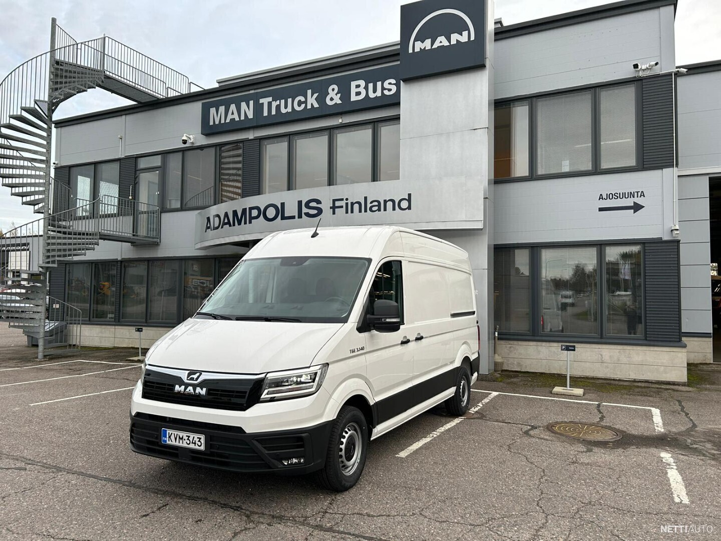 MAN TGE umpipakettiauto 3,5t TGE 3,140 2,0 TDI 103 kW, 3640, fwd Lyhyt ...