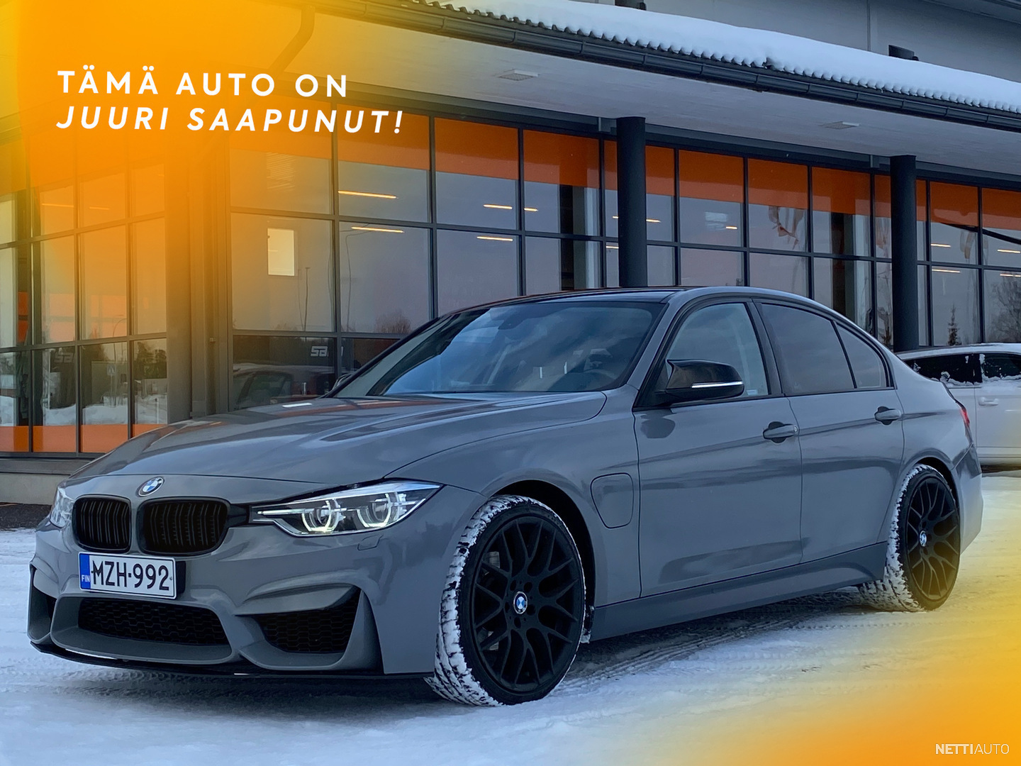 BMW 330 e F30 Sedan A Business M-SPORT-look ** Näyttävä! / Prof. Navi ...