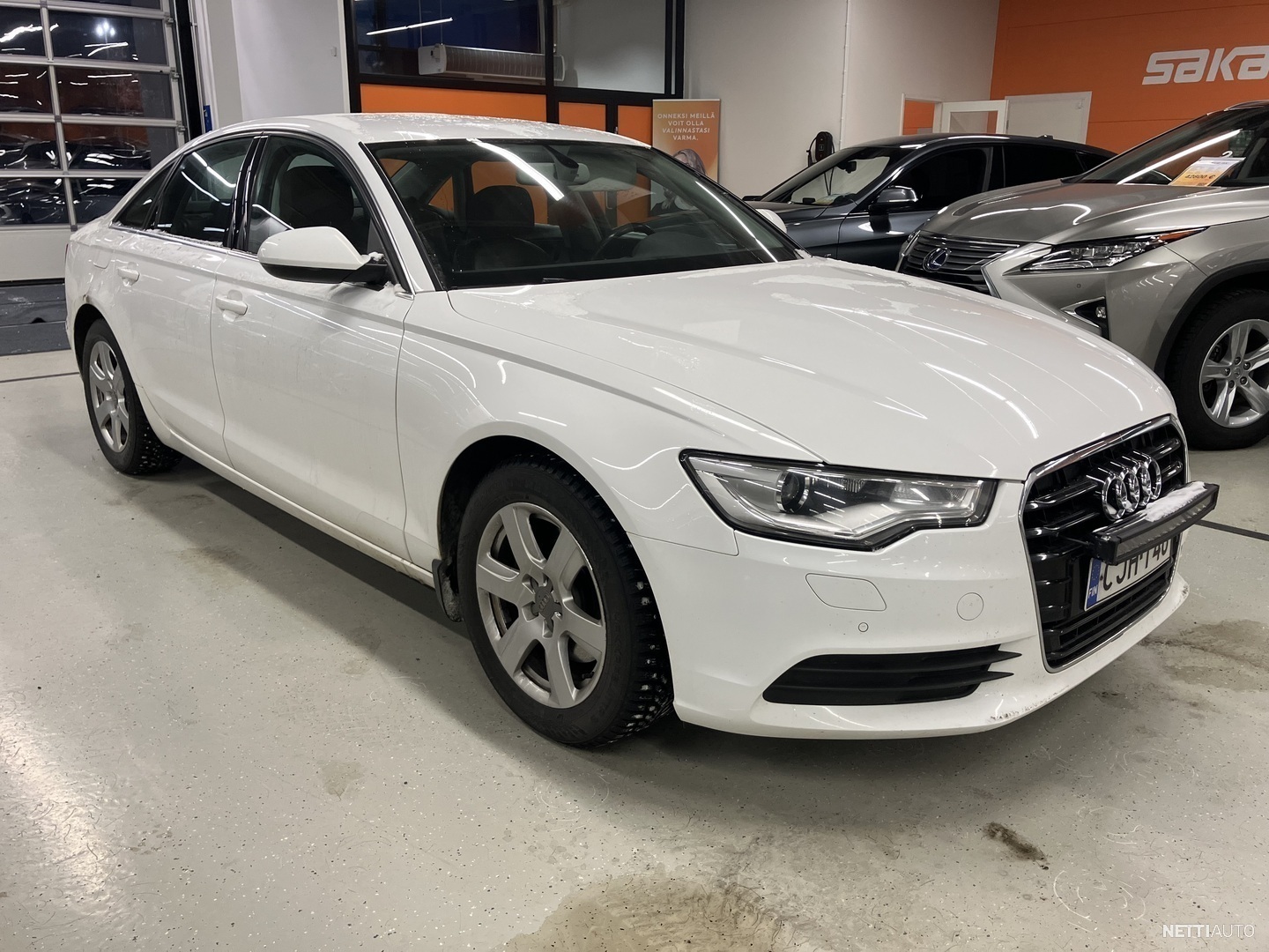 Audi A6 Sedan Business 2,0 TDI 130 kW ** Muistipenkit / Läm. ohjauspyörä / Nahkasisusta / Tutkat ...