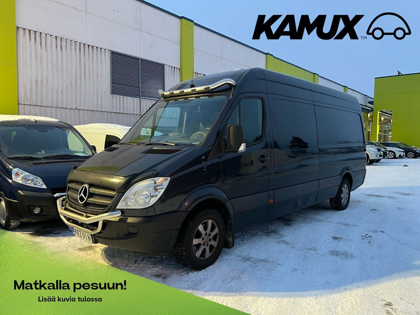 Mercedes-Benz Sprinter 318CDI-3,55/43 Kasten pitkä / Webasto / 2+3p C ...