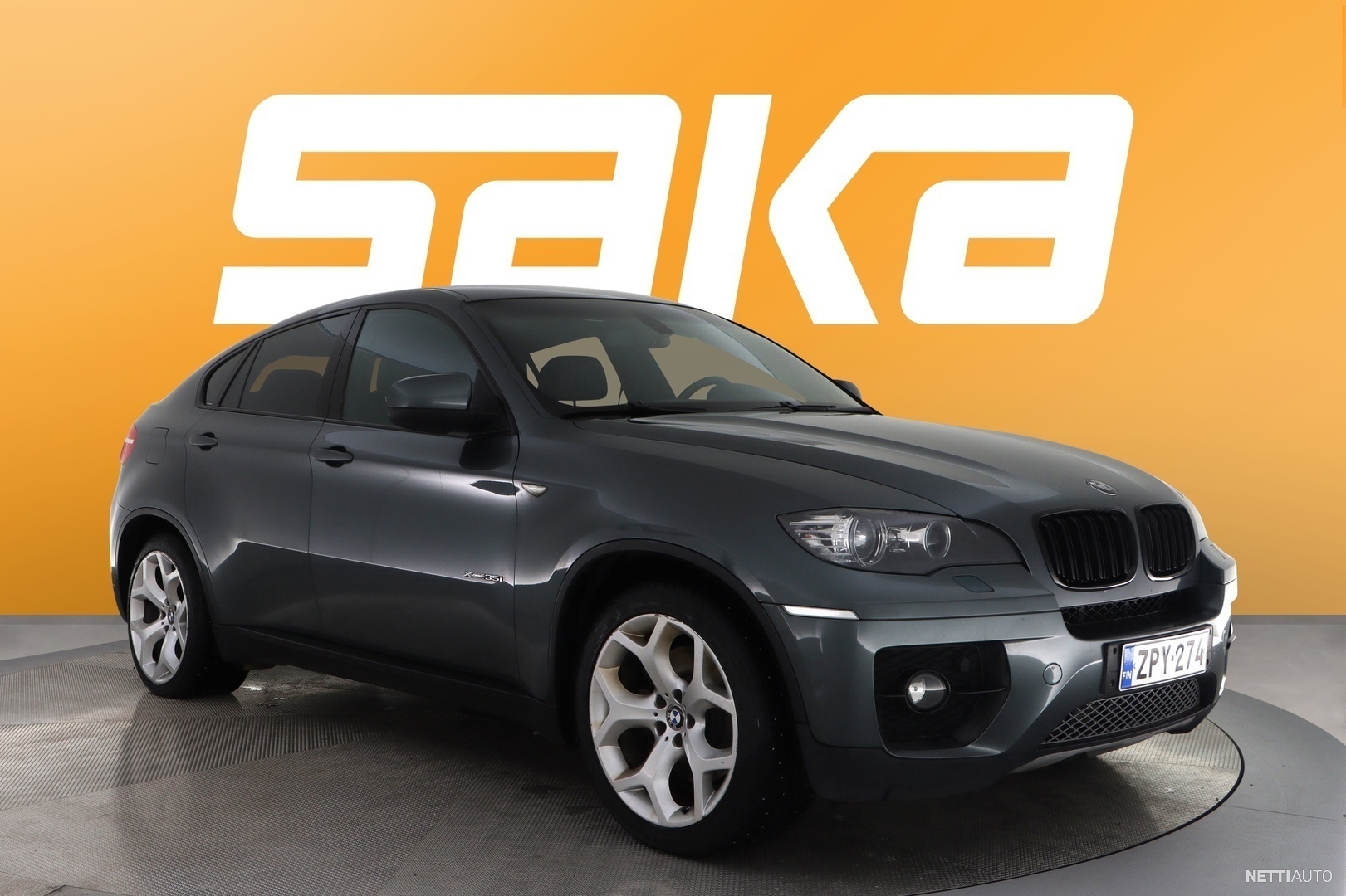 BMW X6 A E71 ** Suomi-auto / P. tutka / Koukku / Sporttinahat Muistilla / Lohkolämmitin ...