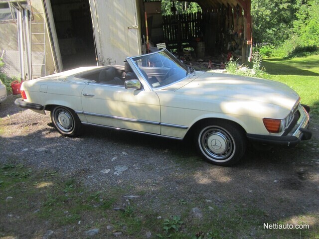 Mercedes-Benz SL 380 sl avo museorekisterissä Avoauto 1981 - Vaihtoauto ...
