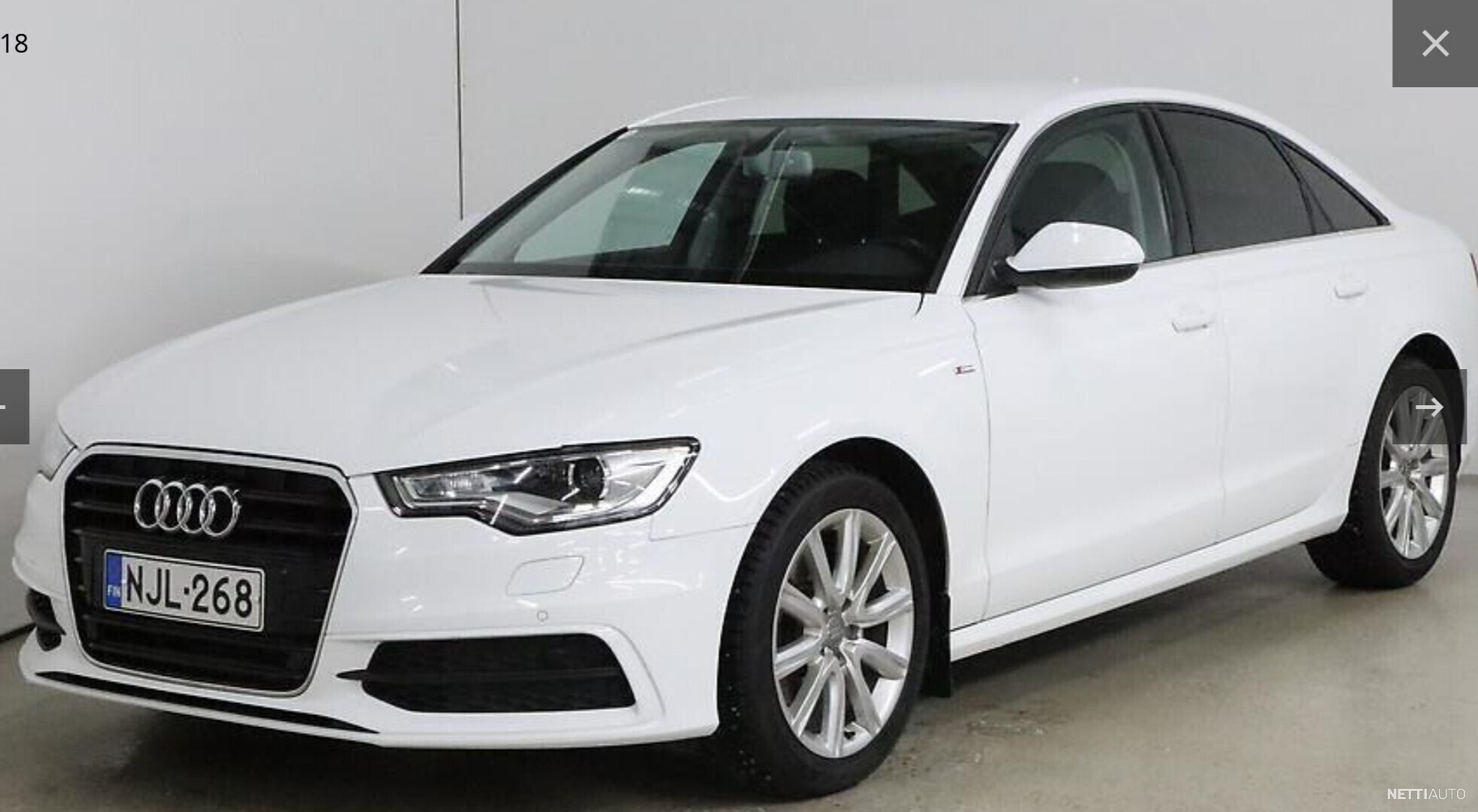 Audi A6 Sedan Business 2,0 TDI 130 kW multitronic Start-Stop Porrasperä 2014 - Vaihtoauto ...