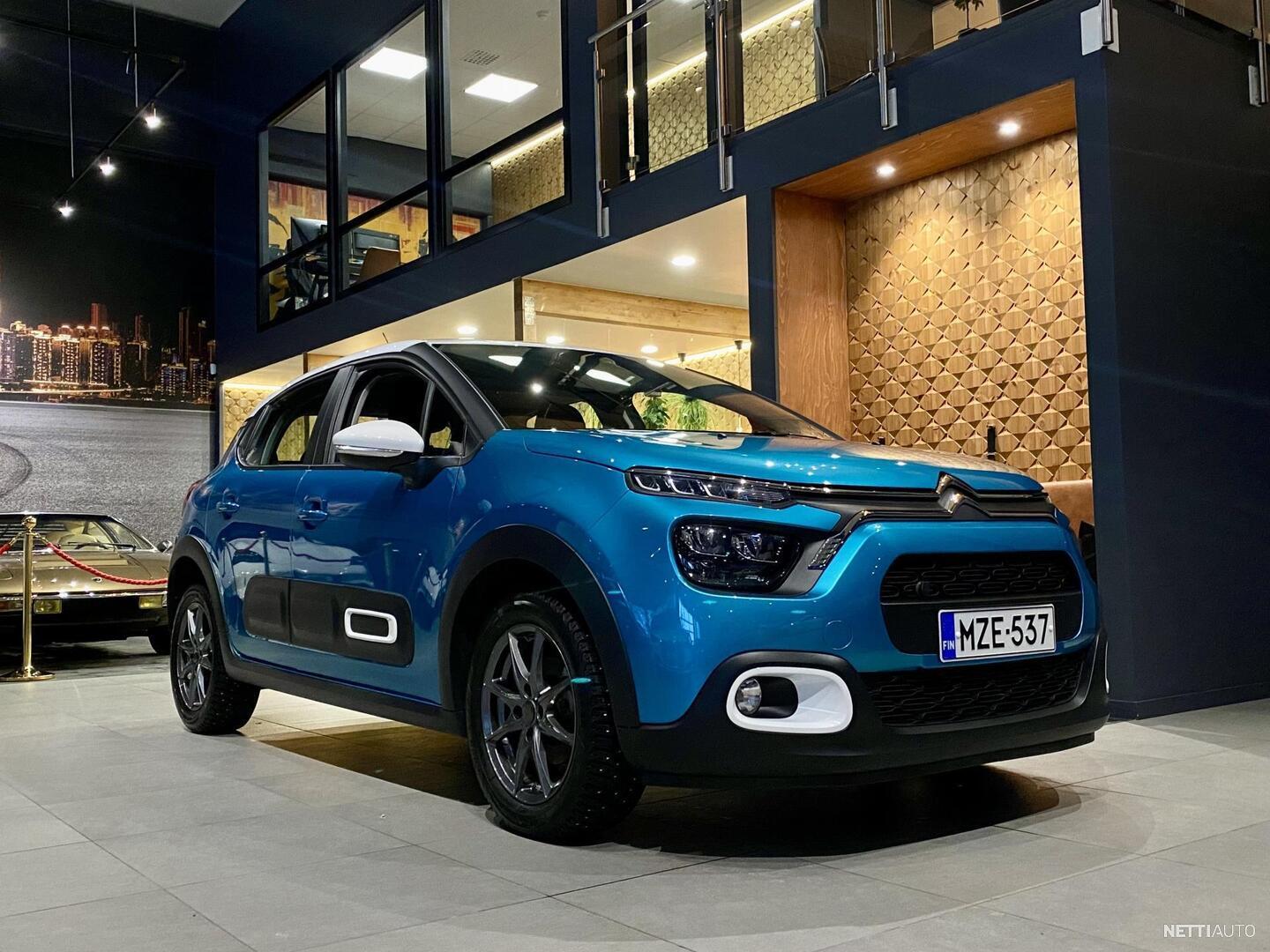 Citroen C3 PureTech 110 Limited Automaatti, Suomi-auto, Spring Blue ...