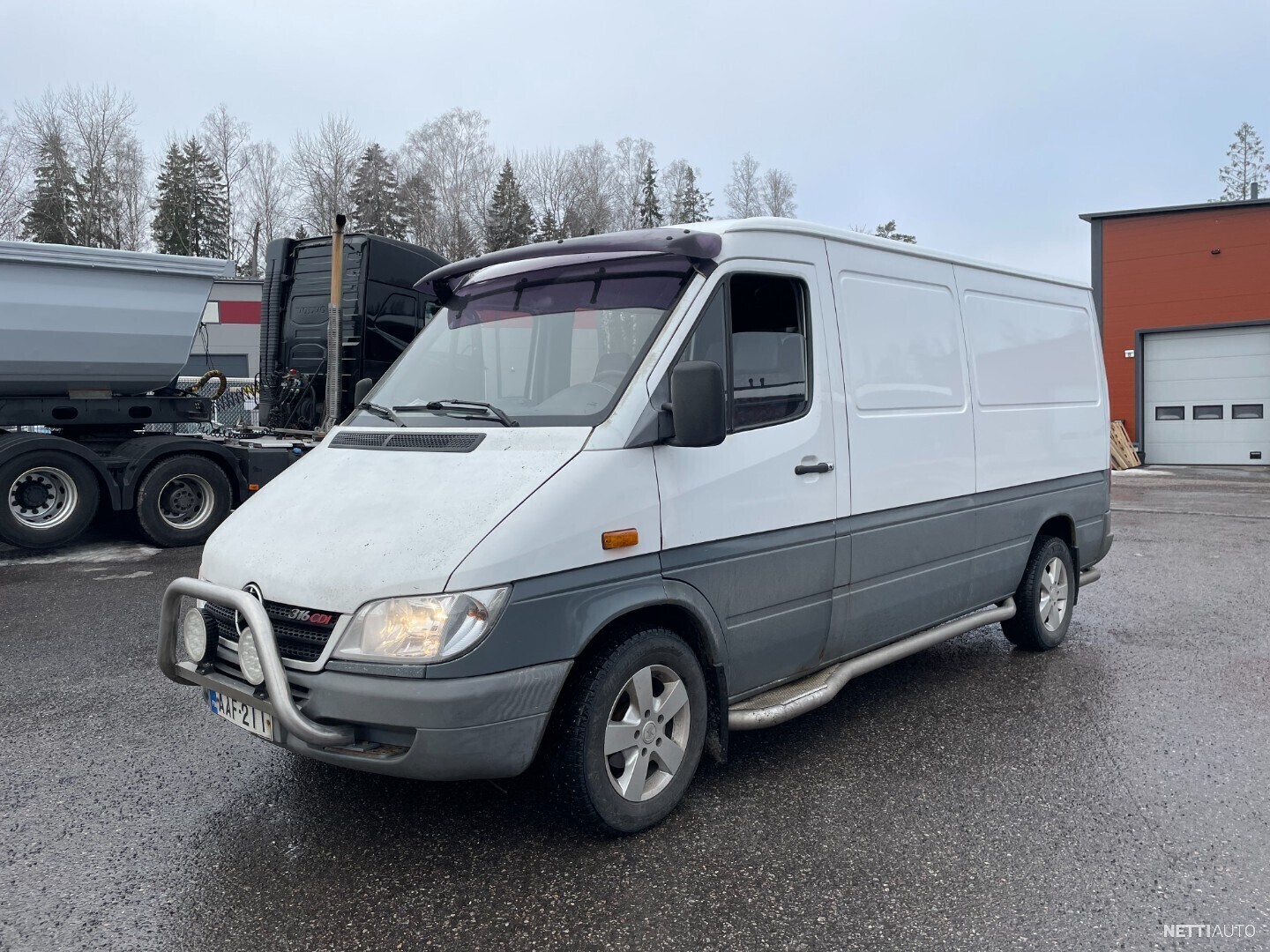 Mercedes-Benz Sprinter 316 CDI 5hlö / Kevyt K-A / 80€ verot / Leimattu ...