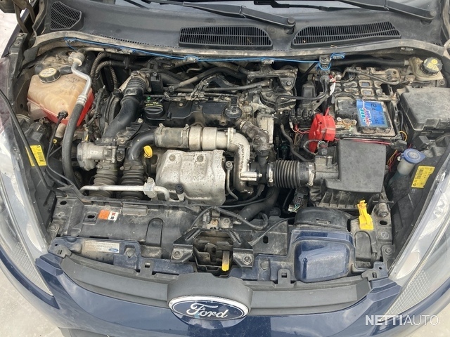 Ford Fiesta 1,6 TDCi 90 hv DPF M5 5-ovinen ECOnetic Viistoperä 2010 ...