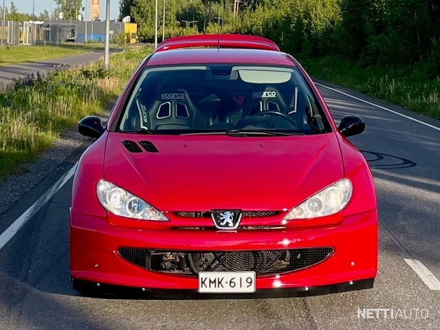 Peugeot 206 2.0 3d GTI S16 WRC-look Viistoperä 2003 - Vaihtoauto ...