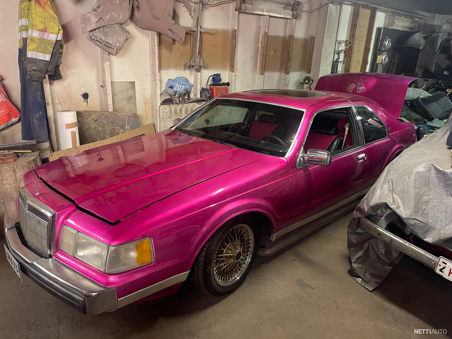 Lincoln Mark *Lowrider* *Ilma-alusta* *Pinna vanteet* Coupé 1983 ...