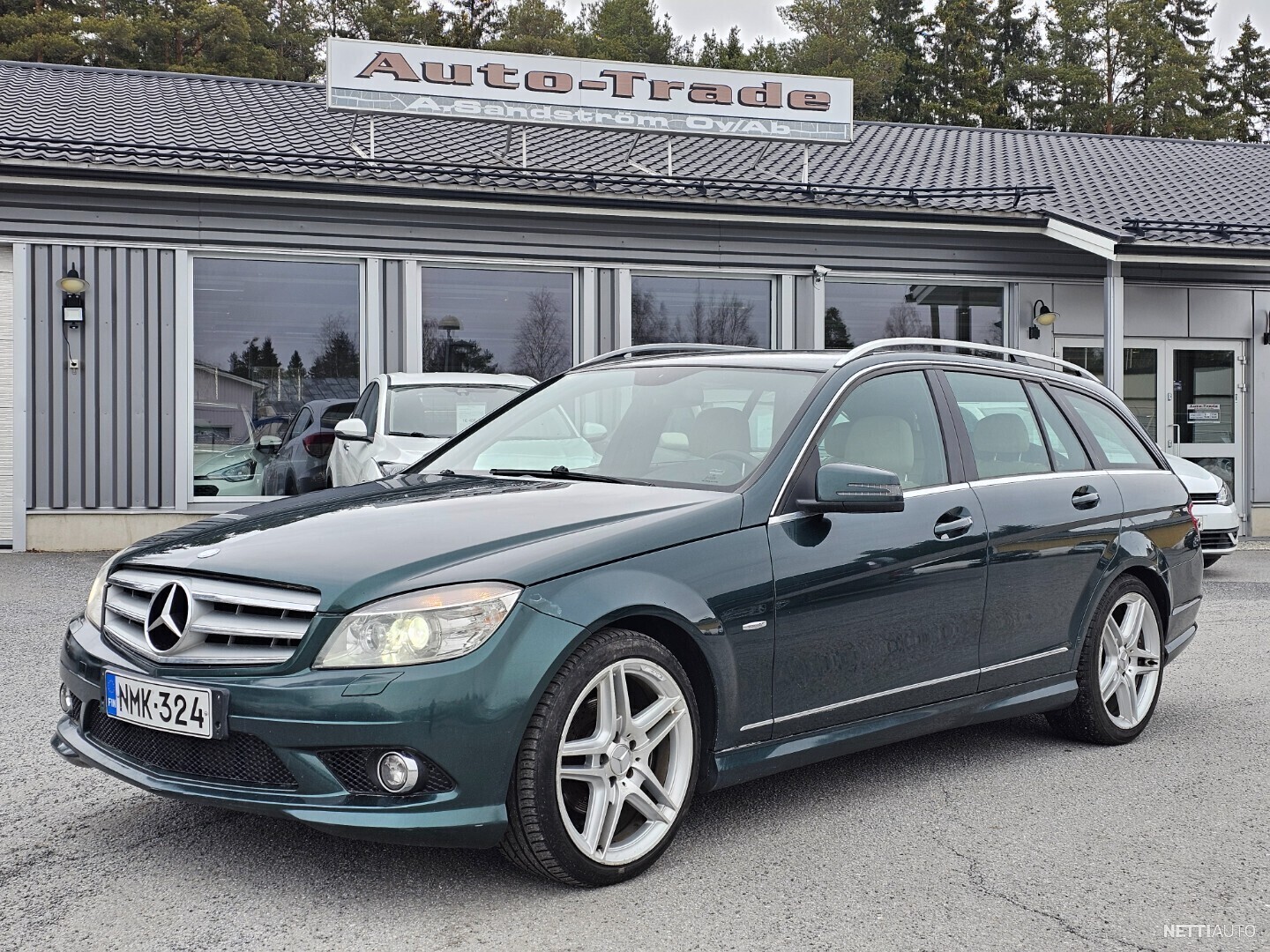 Mercedes-Benz C 180T Kompressor Avantgarde STW AMG, siisti met vihreä ...