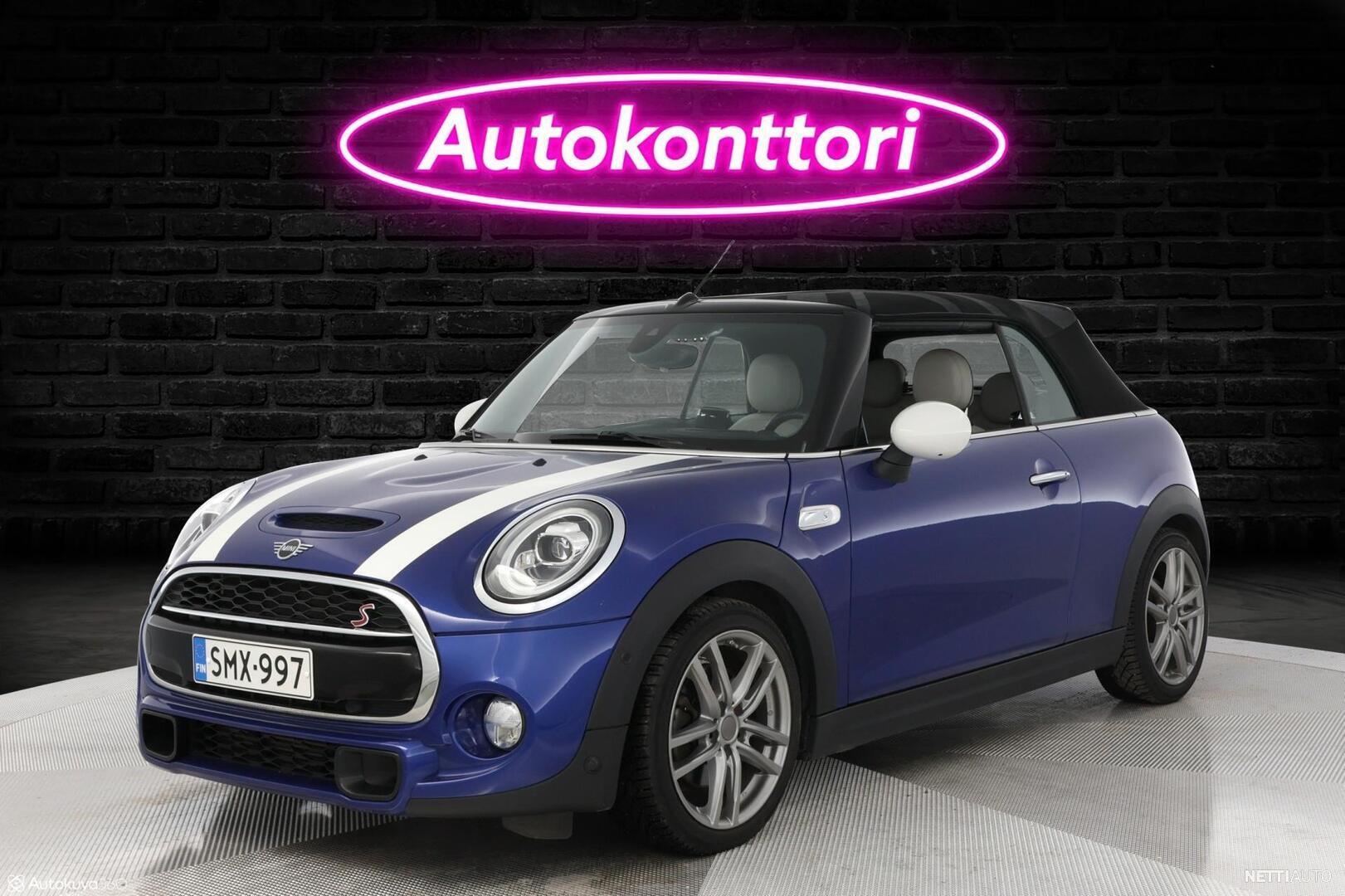 Mini Cabrio Cooper S A Maximise //Huippuvarusteet! Avoauto 2018 ...