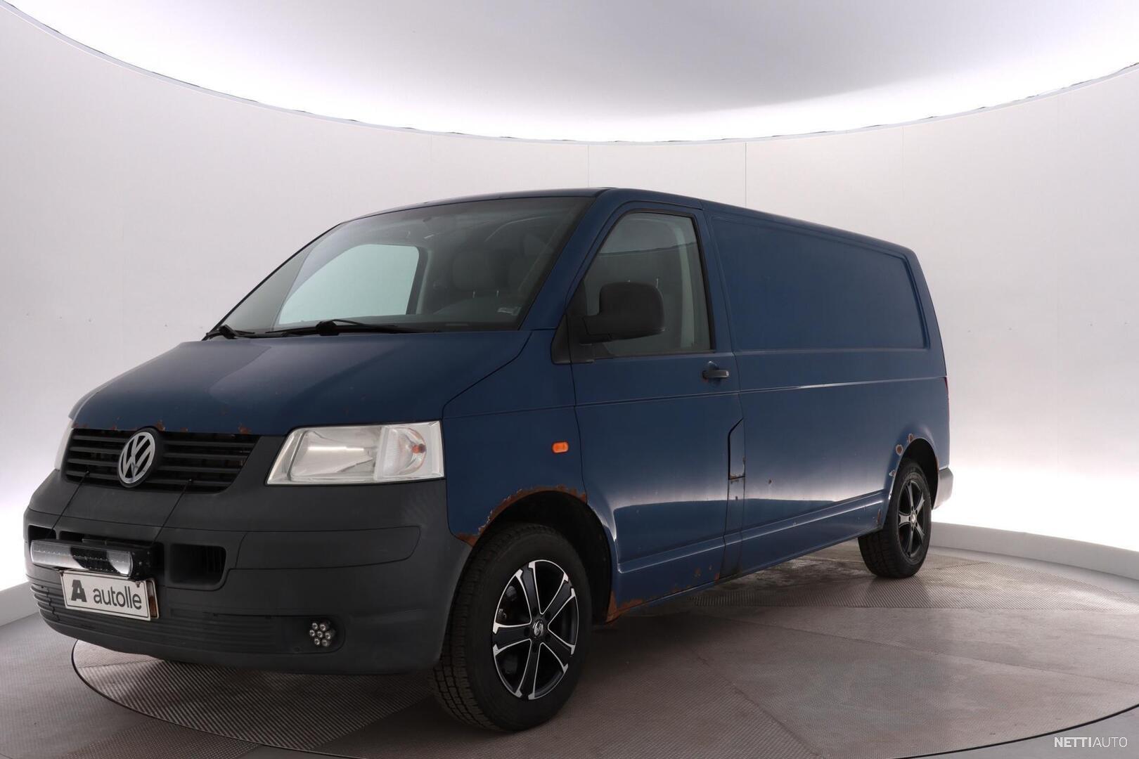 Volkswagen Transporter Umpi p-a 1.9 TDI 77kw | Vetokoukku | Vakkari | Lisävalo | Webasto Pitkä ...