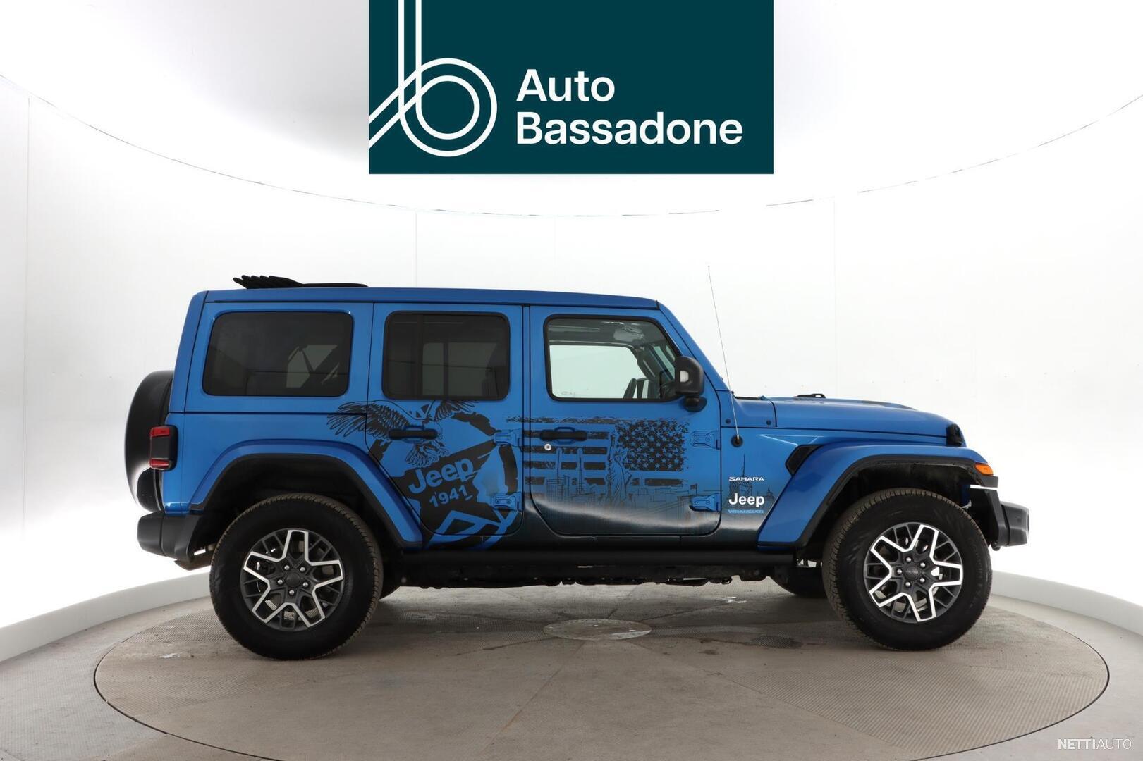 Jeep Wrangler Sahara 2.0 PHEV AT8 4x4 MY23 PowerSoftTop / Navigointi / Avattava katto / Alpine ...