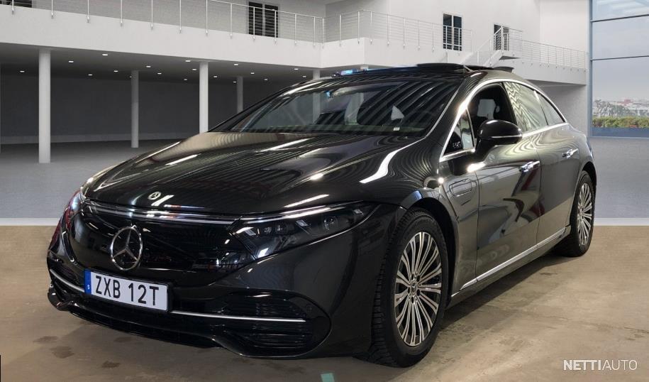 Mercedes-Benz EQS 450+ / HUD / Distronic+ / Panorama / Vetokoukku / 4 ...