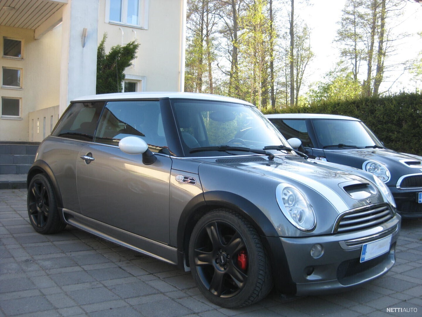 Mini Cooper S R53 Supercharged JCW Aerokit 170HP 17"mustat alut ...