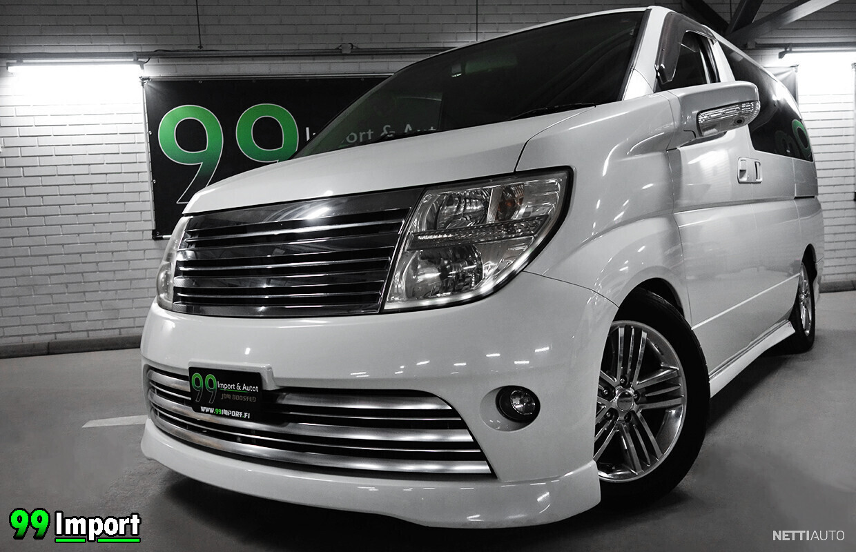 Nissan Elgrand 240hv / E51 Rider S Autech / Siisti ja sporttinen JDM ...