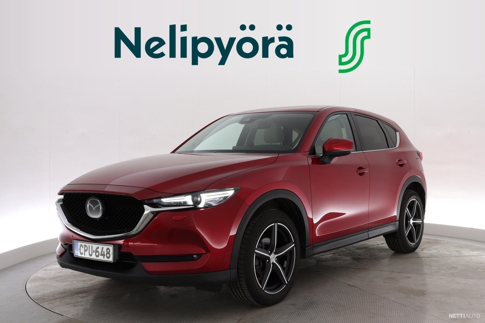 Mazda CX-5 2,5 SKYACTIV-G AWD Luxury 6AT FF2 Vaalea nahkaverhoilu ...