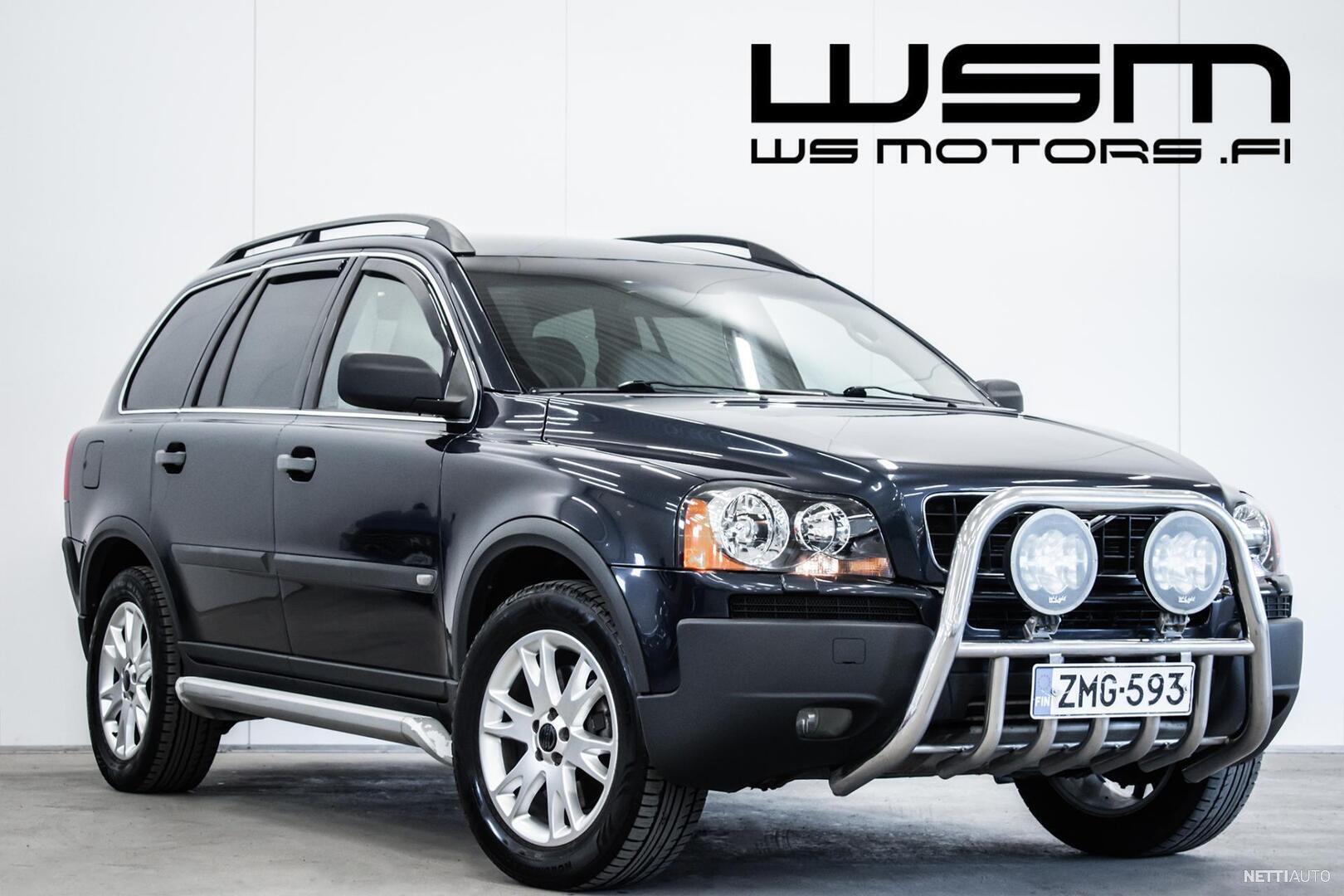 Volvo XC90 XC90 2.5T *7-paikkaa!* // Vetokoukku, Vakkari, Nahat // Maastoauto SUV 2004 ...